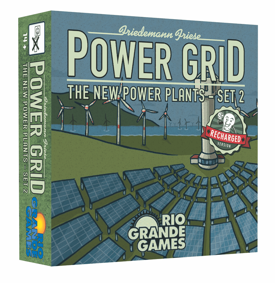 Power Grid Recharged: The New Power Plant Cards Set 2 - Rio Grande ...
