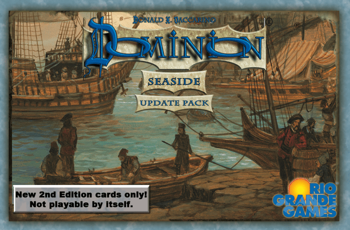 Dominion Seaside 2nd Edition Update Pack - Rio Grande Games : Rio ...