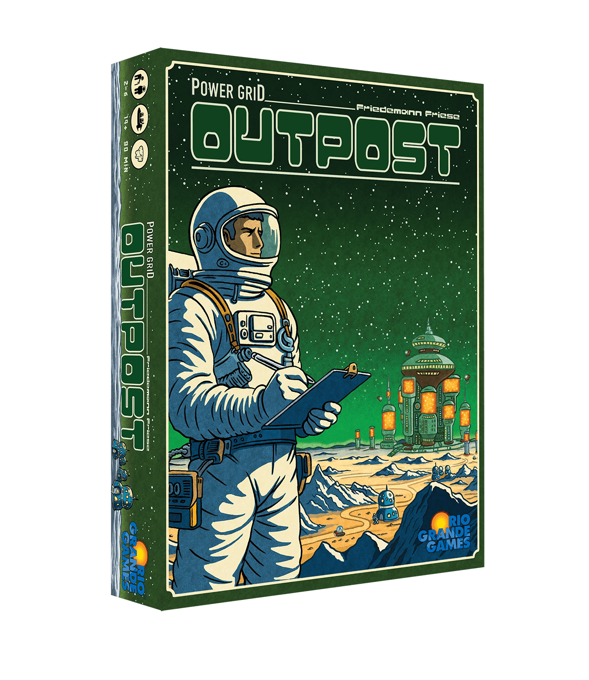 Power Grid Outpost - Rio Grande Games : Rio Grande Games