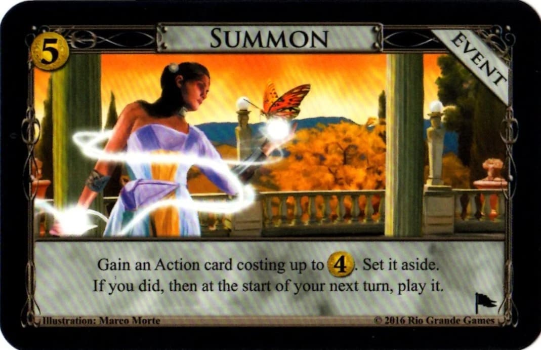 Dominion Summon Promo - Rio Grande Games : Rio Grande Games